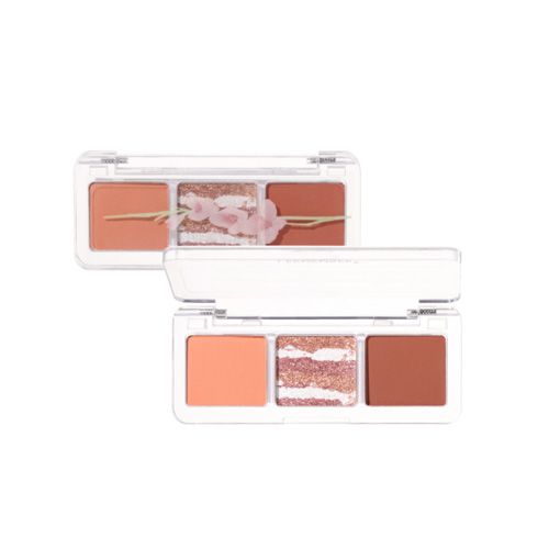 リメンバー（LEEMEMBER） 3色フローラアイパレット #01 グラジオラス│アイメイク アイシャドウ｜【ハンズネットストア】