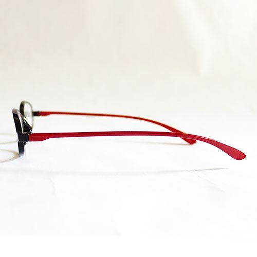 ベイライン（Bayline） TR90 オーバルスリムフレーム バイカラー 1660‐A レッドブラック 1.5 （一般医療機器）｜【ハンズネットストア】
