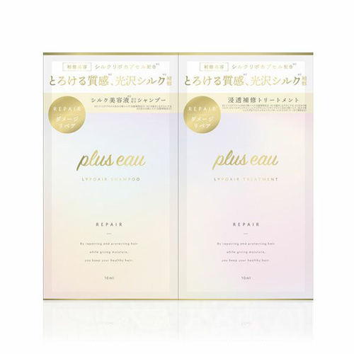 プリュスオー（plus eau） リポアシャンプー＆トリートメント 1DAYトライアル 各10mL 【店頭のみ商品】｜【ハンズネットストア】