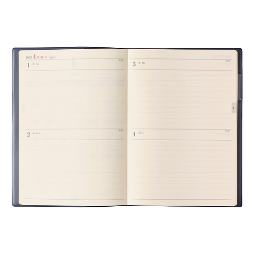 【2025年4月始まり】 日本能率協会 NOLTY（ノルティ） メモリー3 A5 デイリー2日1ページ 9621 ブルー 月曜始まり｜【ハンズネットストア】